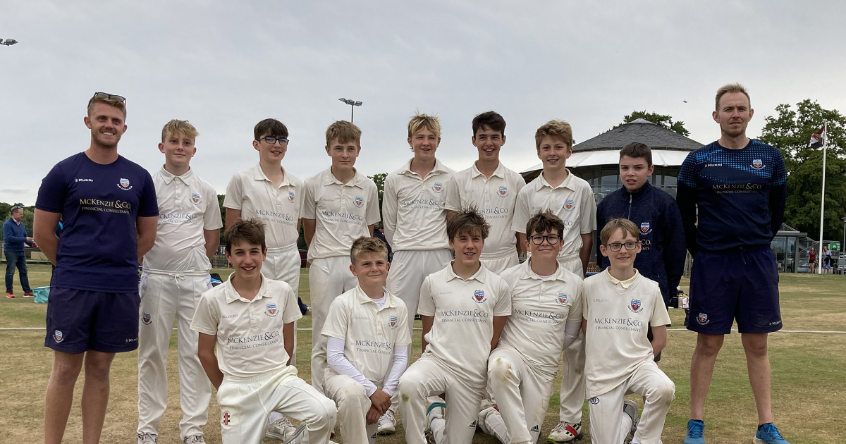 U13s reach National finals | News | Bath Cricket Club